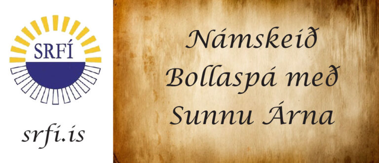 Námskeið bolla spá með Sunnu Árna – SRFÍ